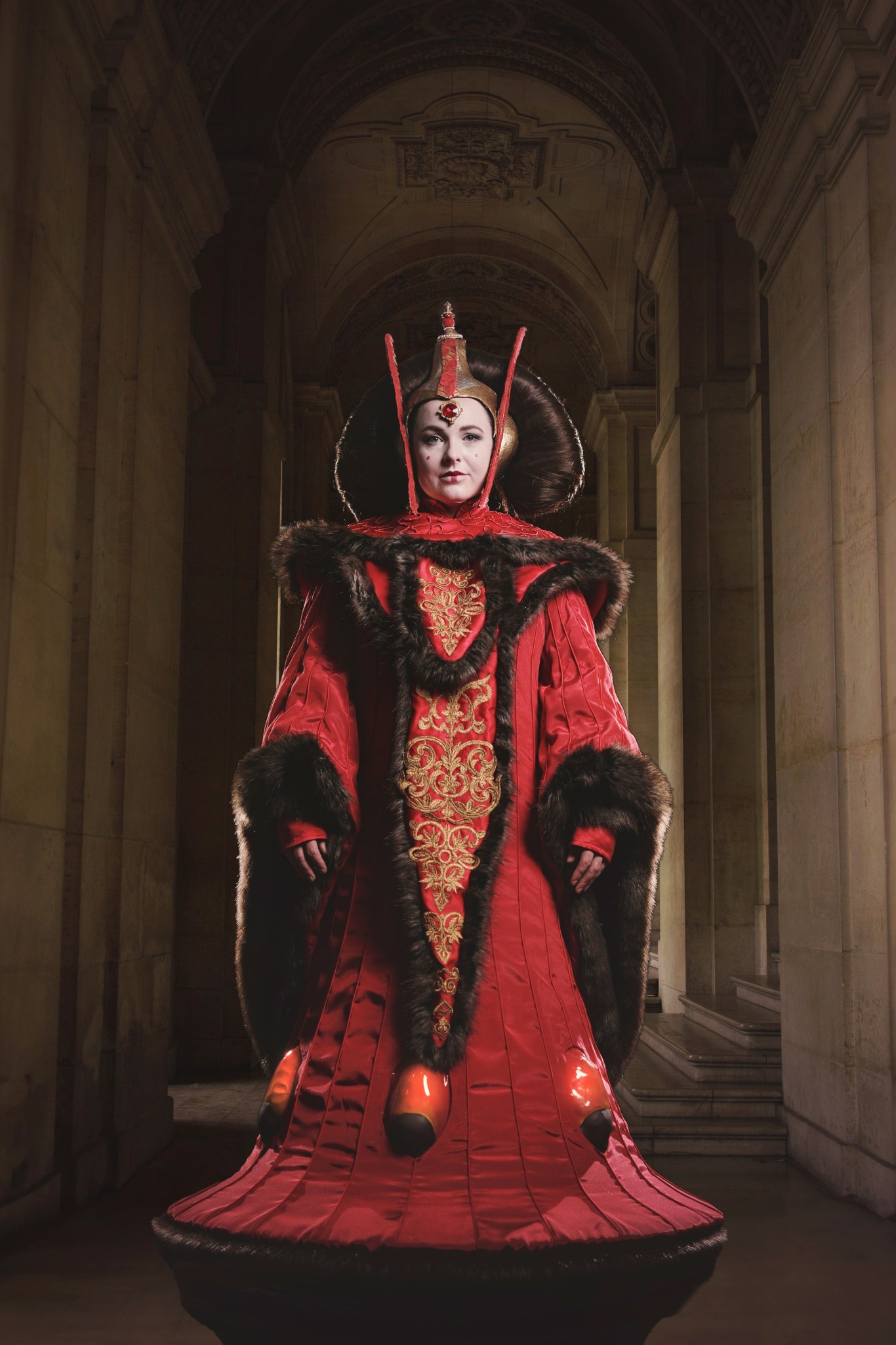 Padme Amidala – Red Throne Gown | 2023