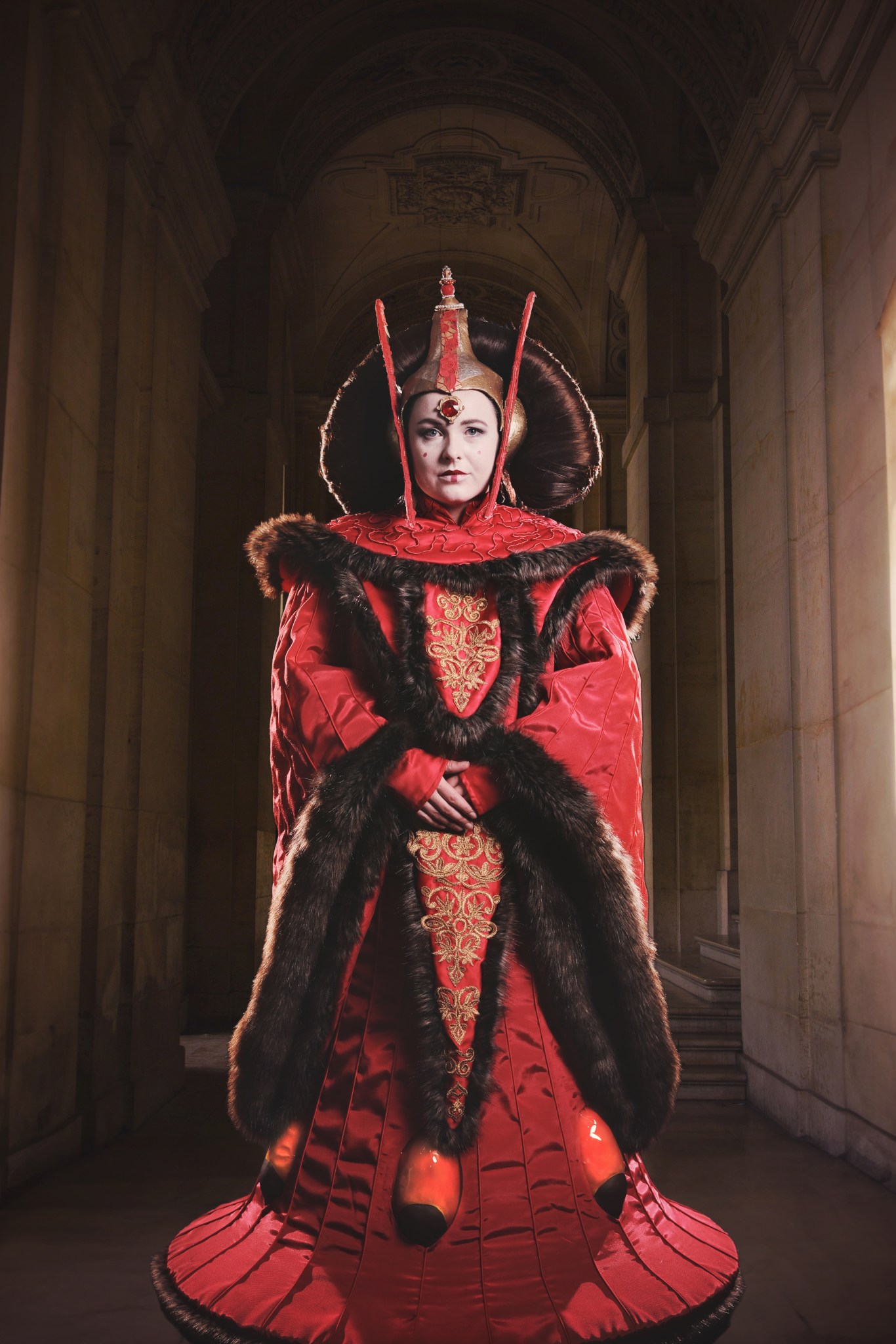 Padme Amidala – Red Throne Gown | 2023